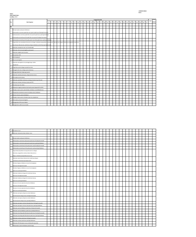 Logbook Kegiatan Bidan | PDF