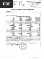 RO Water Quality Test Report 2023 | PDF | Bacteria | Chemical Compounds