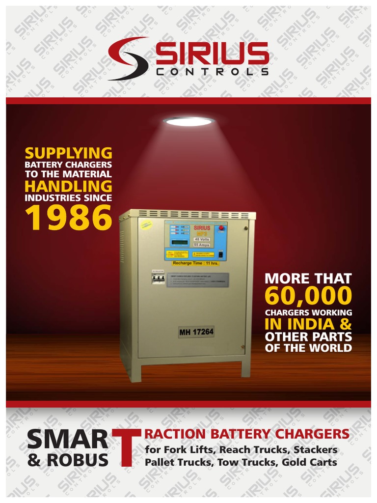 Sirius Control System | PDF | Battery Charger | Rechargeable Battery
