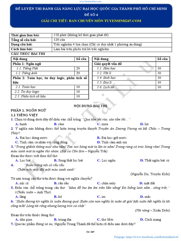 (HTTL) đề 4 | PDF