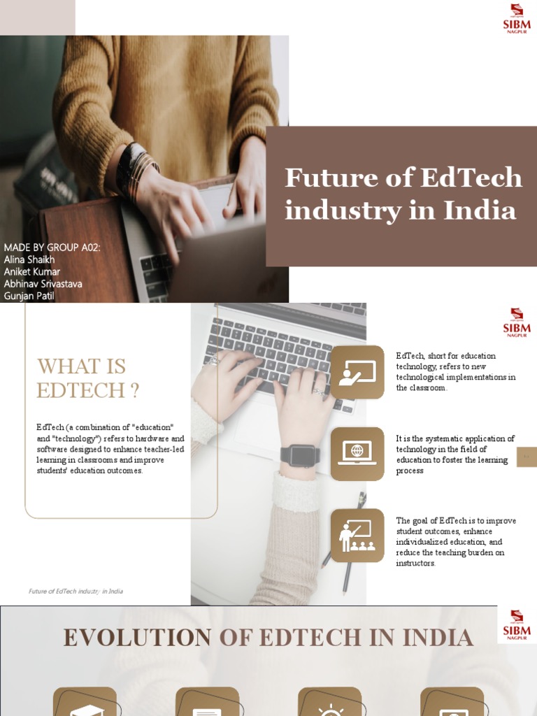 Future of EdTech Industry in India | PDF | Educational Technology | Economies