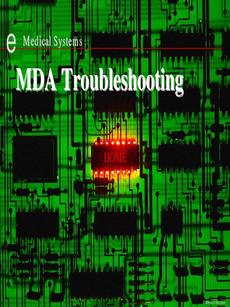 MDA Troubleshooting Guide | PDF | Floppy Disk | Hard Disk Drive