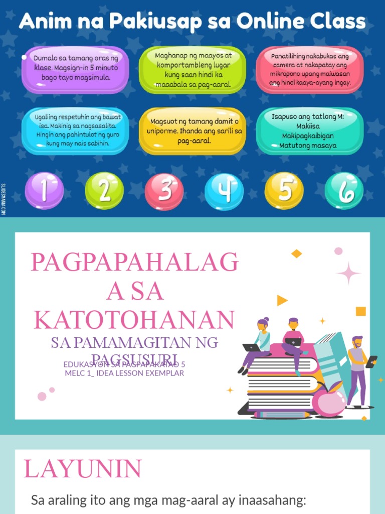Esp - Week 1ppt - Pagpapahalaga Sa Katotohanan | PDF