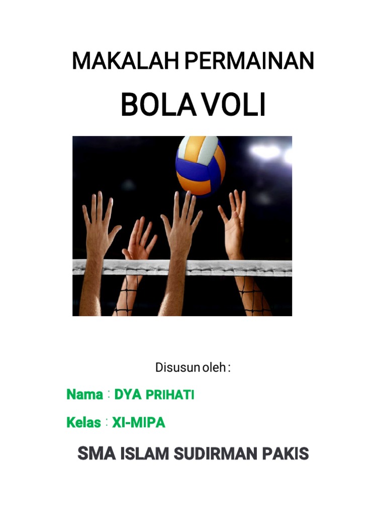 Makalah Bola Voli Foto | PDF