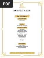 4 & 5 Course Western Set Dinner Menu | PDF | Sauce | Desserts