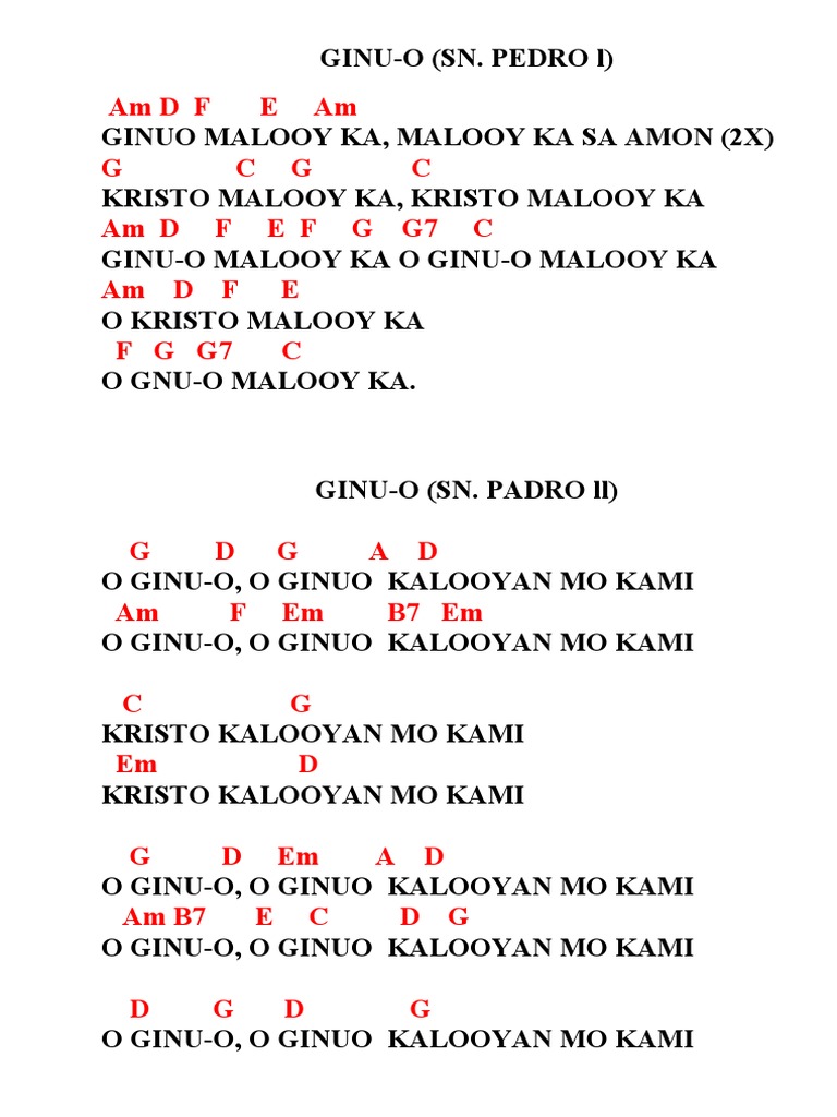 GINU-O | PDF