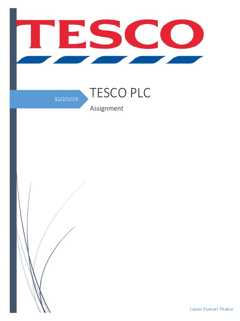 Tesco PLC | PDF | Tesco | Grocery Store