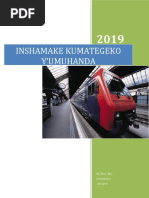 Amategeko y'Umuhanda n'Ibibazo | PDF
