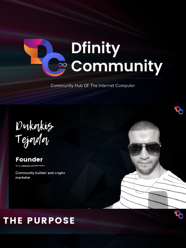 Dfinity Community Pitch Deck V1 | PDF | Internet | Communication