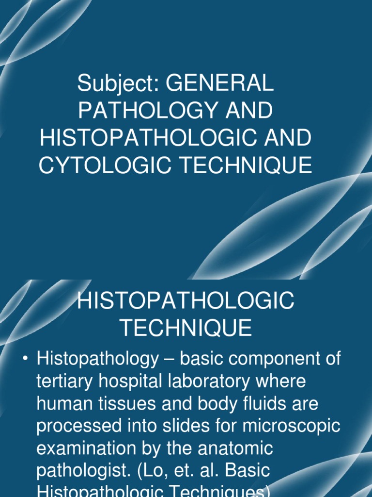 Tissue Handling and Grossing | PDF | Histopathology | Biopsy