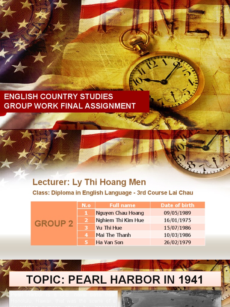 Pearl Harbor Attack Overview | PDF | Attack On Pearl Harbor | Theaters ...