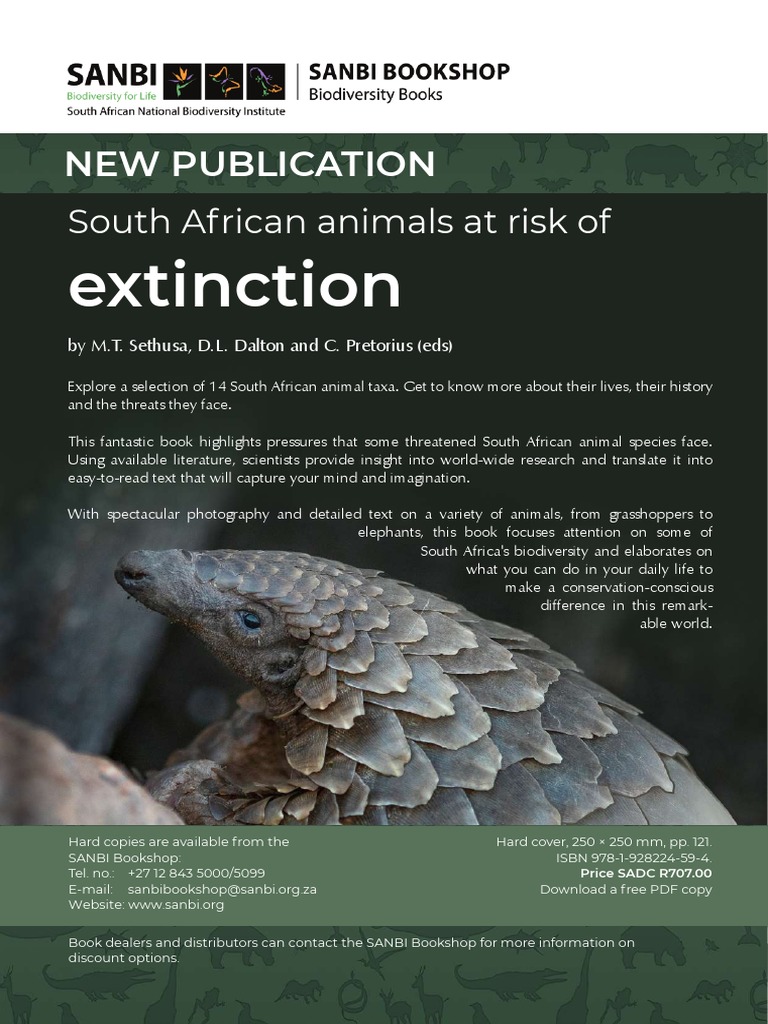 SA Animals at Risk of Extinction | PDF