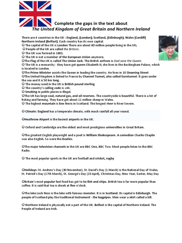 An In-Depth Look at the United Kingdom: A Summary of Its Countries ...