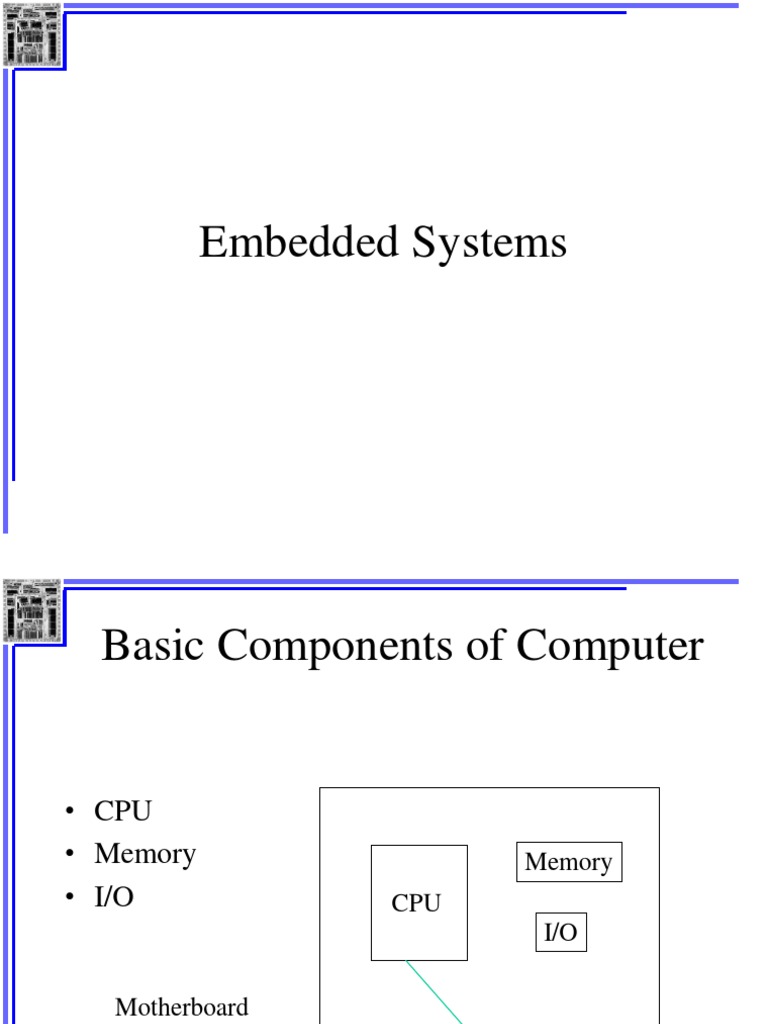 Embedded Systems Design Part1 | PDF | Microcontroller | Embedded System Embedded Systems Design Part1 | PDF | Microcontroller | Embedded System