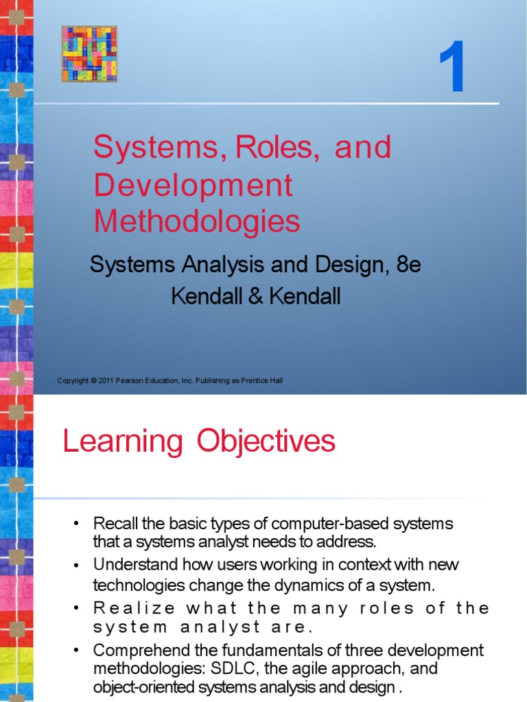 Kendall Sad 8 Ech 01 | PDF | Software Development Process | Agile Software Development