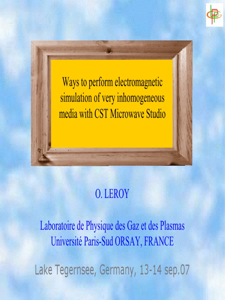 Slides - CST | PDF | Voxel | Computing