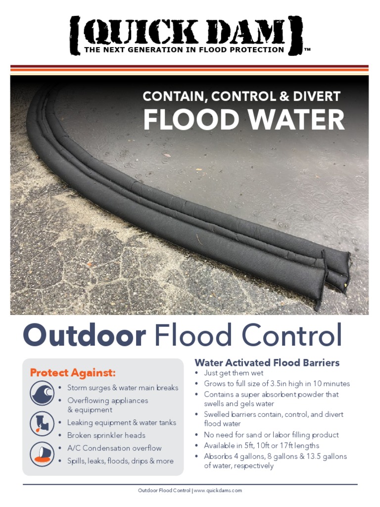 Quick Dams 2 | PDF | Flood | Flood Control