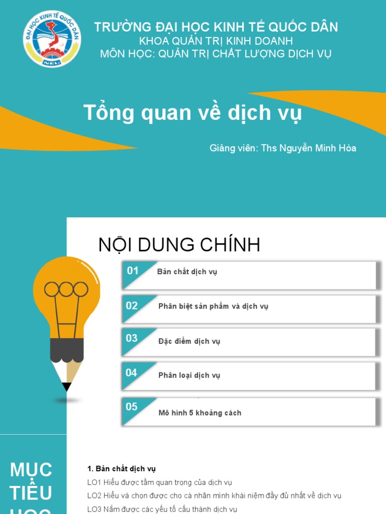 Chuong 1 Tong Quan Ve Dich Vu | PDF