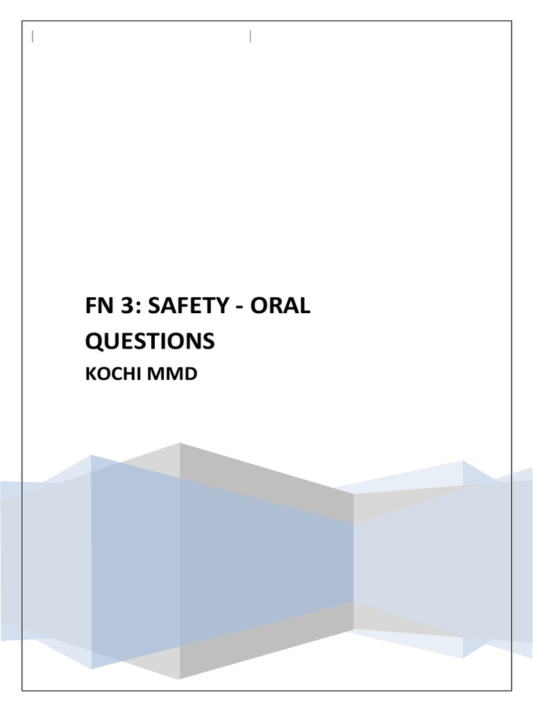 Meo Class Ii FN3 Oral Questions Kochi | PDF | Watercraft | Shipping