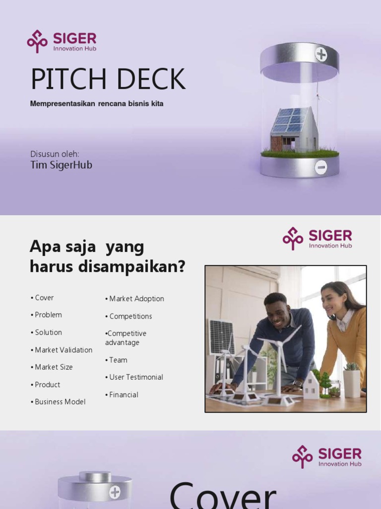 Contoh Pitchdeck | PDF