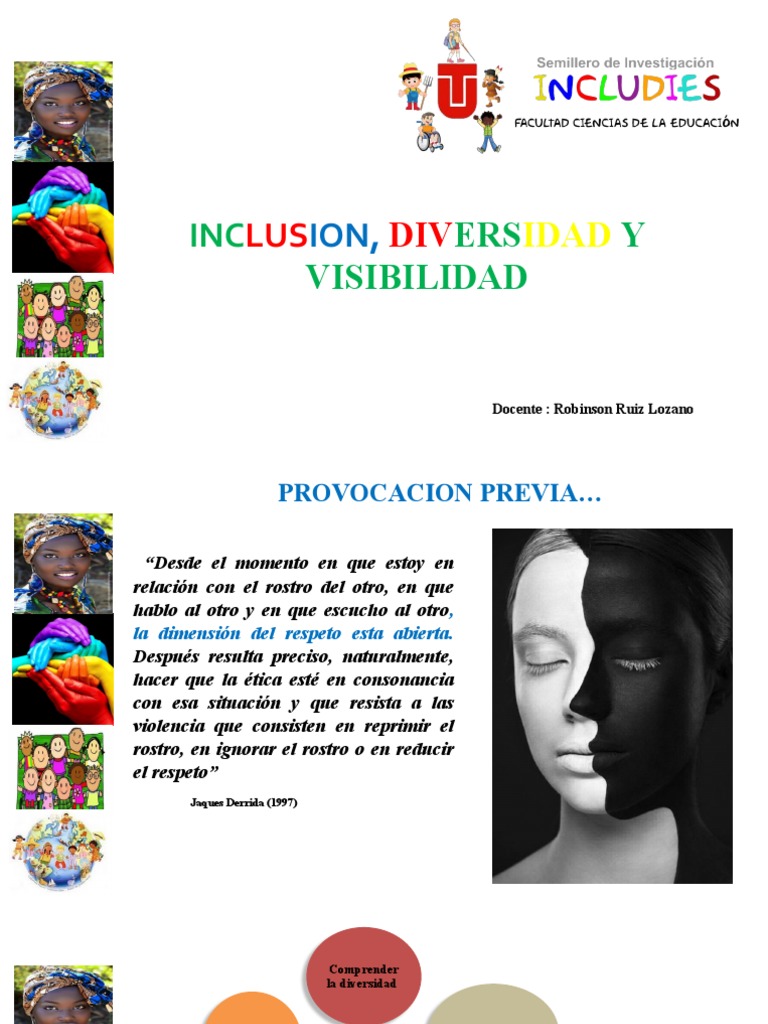 2.inclusion Diversidad y Visibilidad | PDF | Inclusión (Educación ...