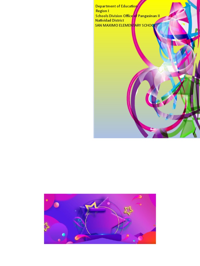 Layout For Coronation Nite - SCES | PDF