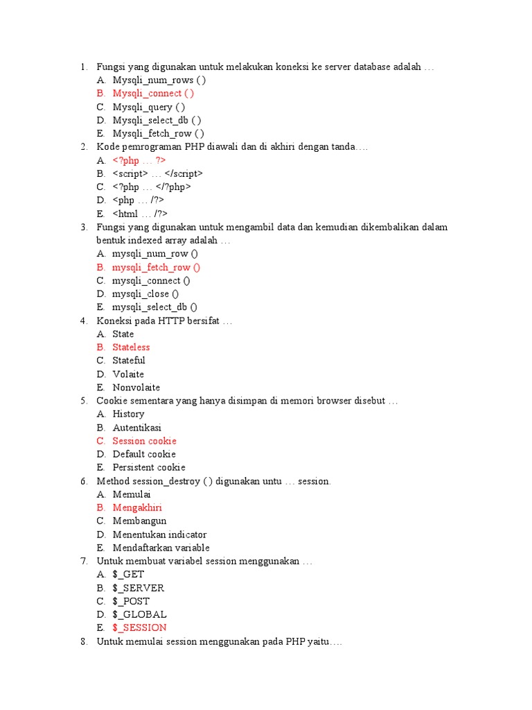 UTS Pemrograman Web Dan Perangkat Bergerak | PDF