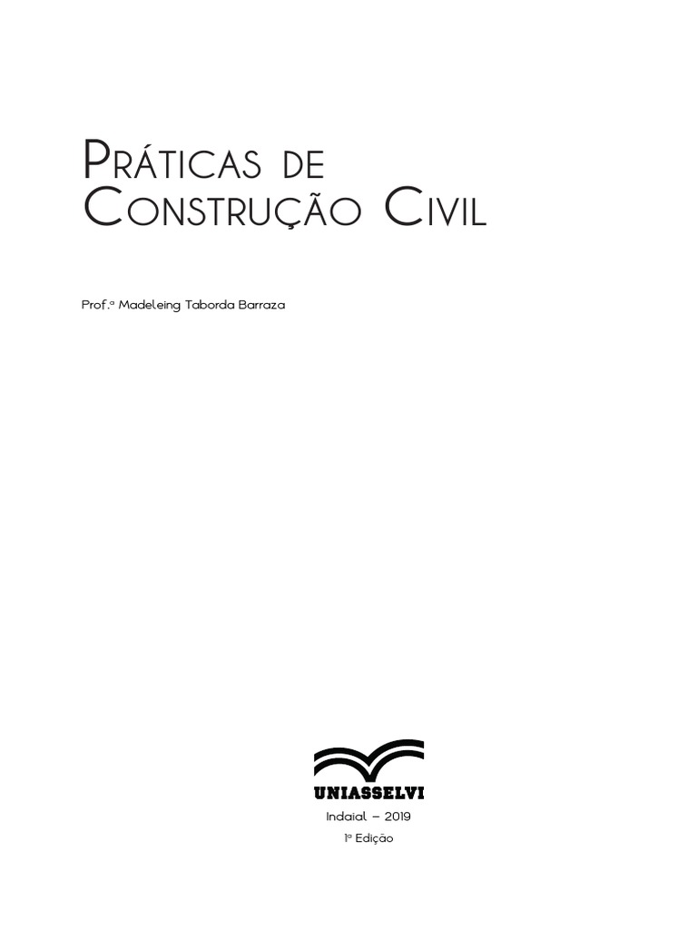 Práticas De Construção Civil Pdf Engenharia Engenharia Civil