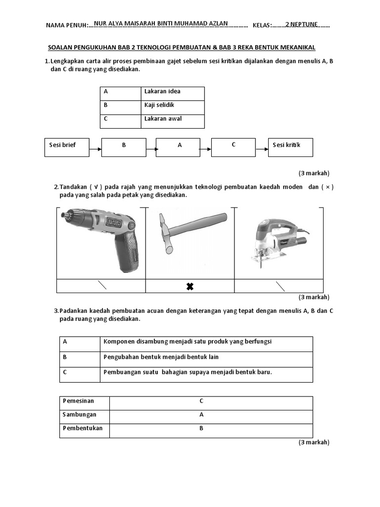 RBT TINGKATAN 3 | PDF