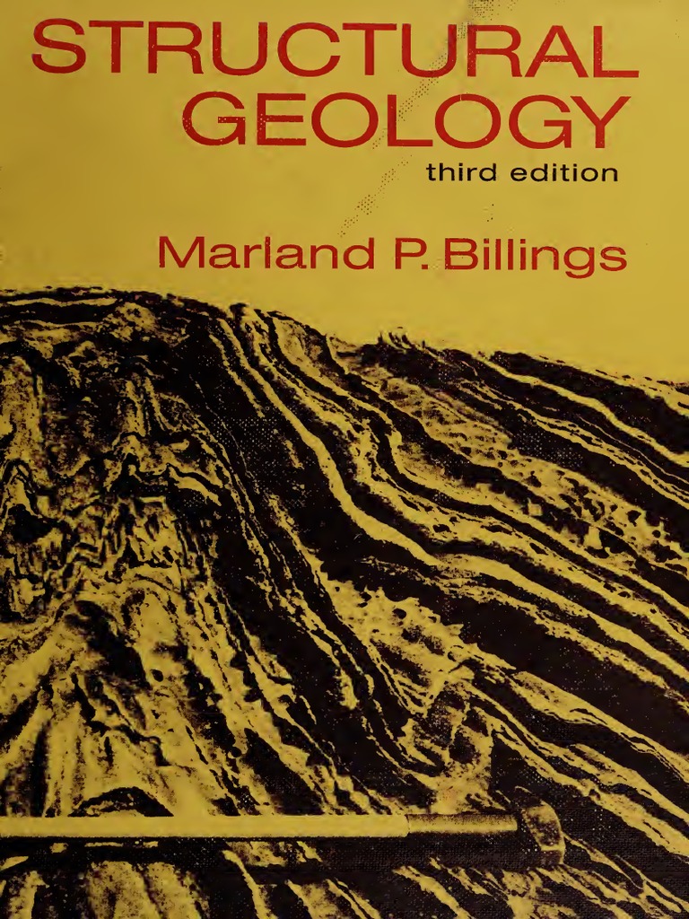 M. P. Billings - Structural Geology (3rd Edition) | PDF | Geology ...