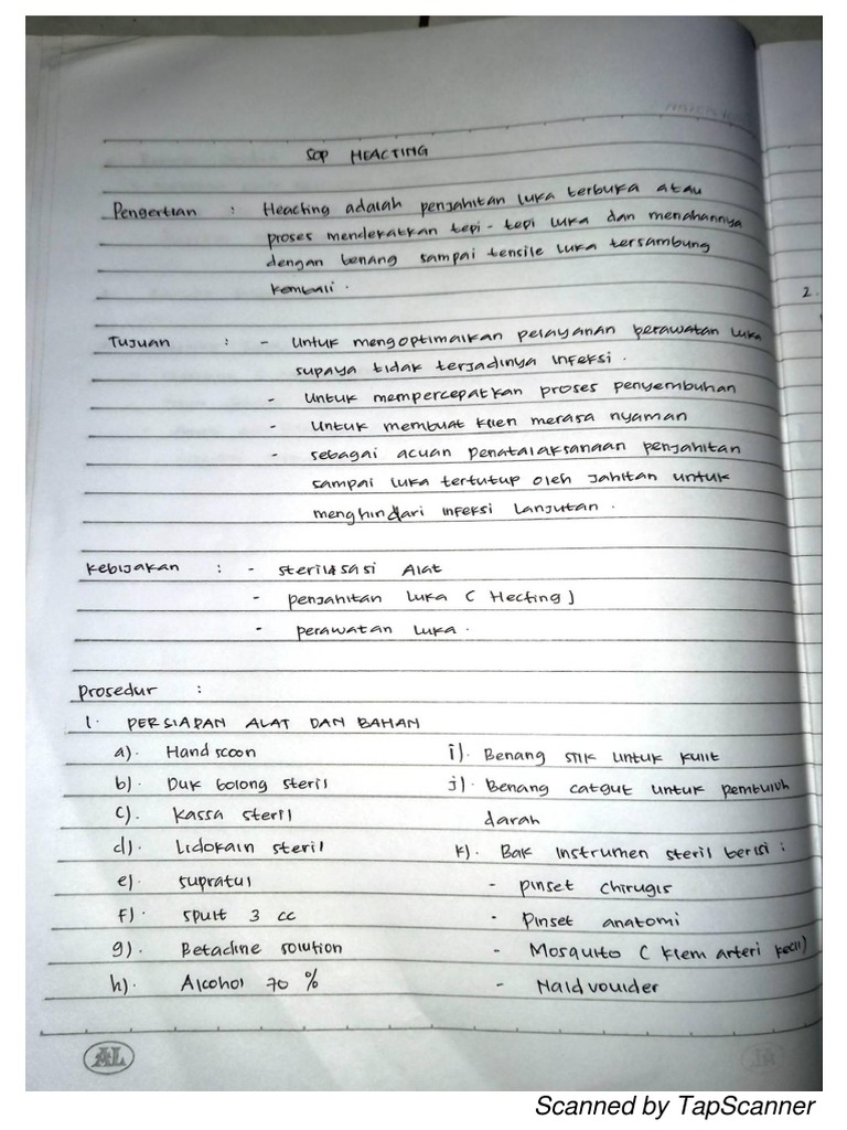 Gendis Klaraputri (G1B118063) | PDF