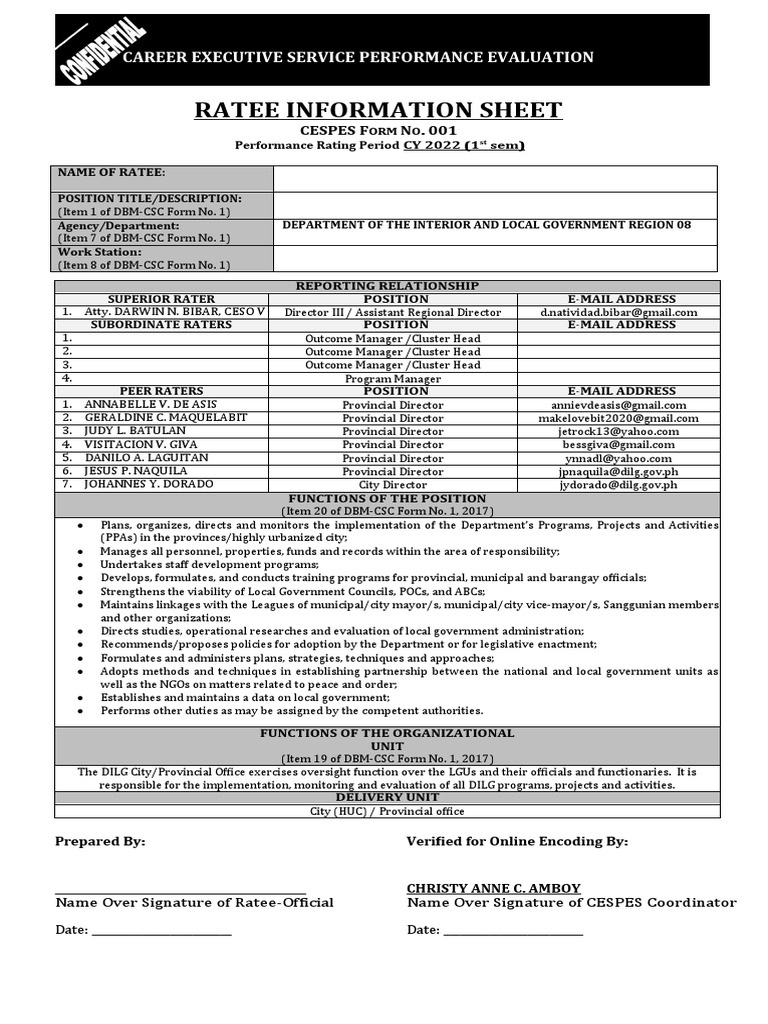 Cespes Ris | PDF | Government | Accountability