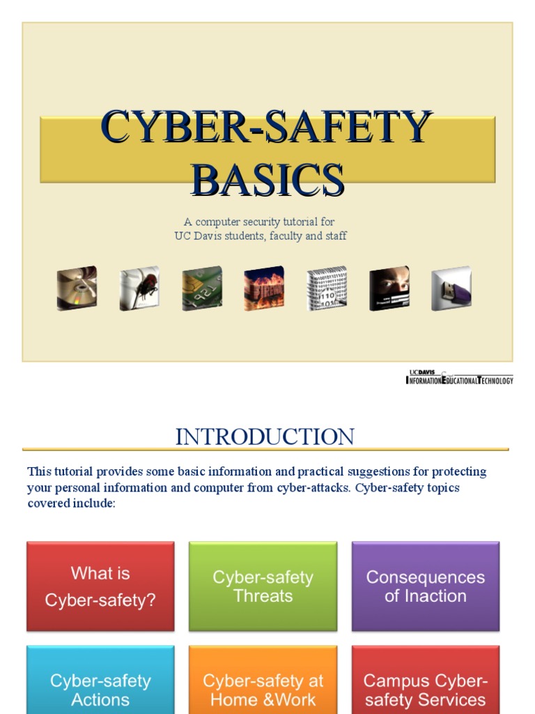 UC Davis Cyber-Safety Guide | PDF | Spyware | Antivirus Software
