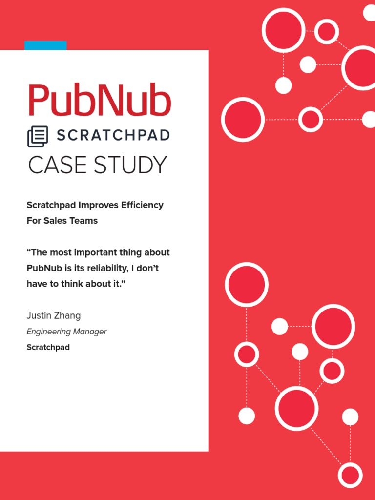 PubNub Scratchpad Case Study | PDF | Real Time Computing | Computing PubNub Scratchpad Case Study | PDF | Real Time Computing | Computing