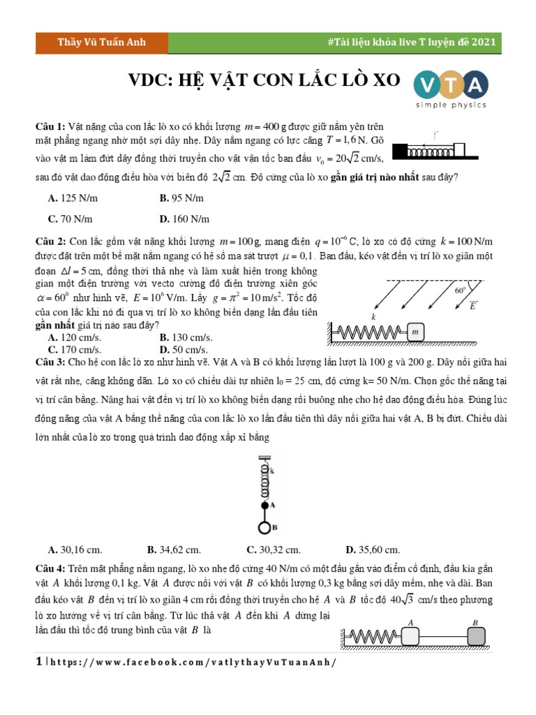 Thầy Vũ Tuấn Anh. VDC 2021. He vat CLLX | PDF