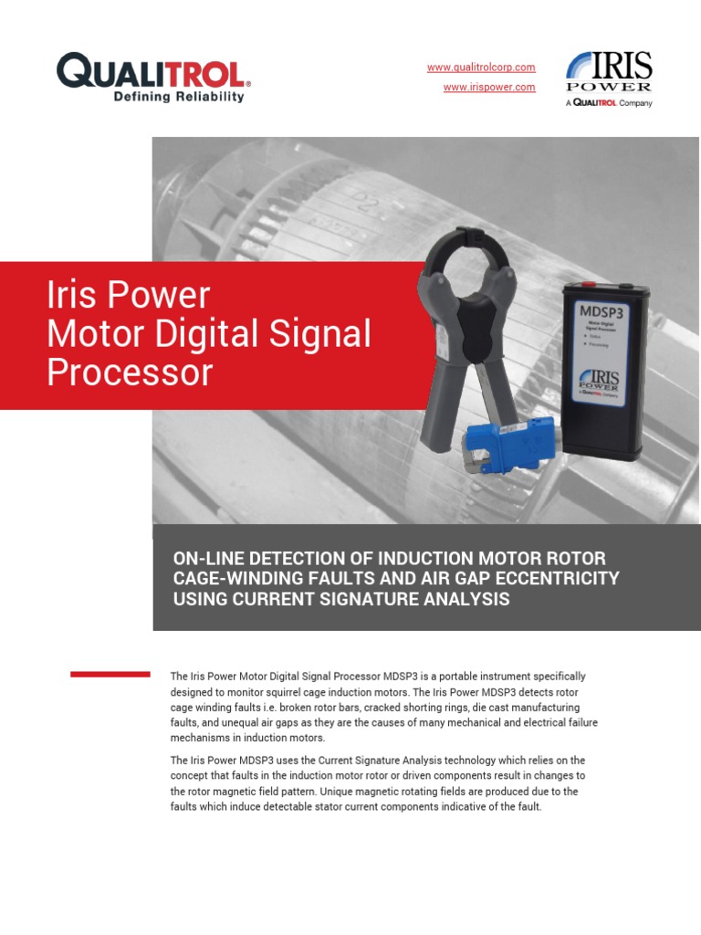 MDSP3 Iris Qualitrol Brochure V2 6 20 | PDF | Electric Motor | Computer Engineering