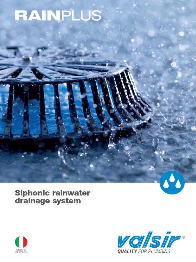 Siphonic Roof Drainage Rainplus | PDF | Pipe (Fluid Conveyance ...