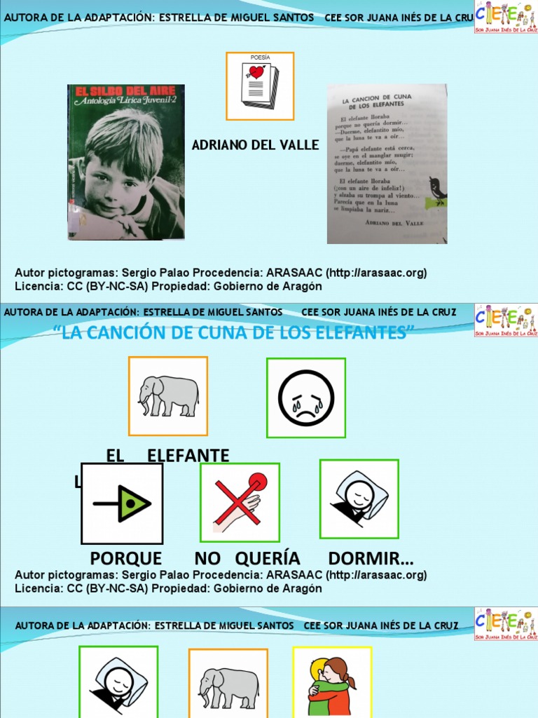 El elefante que no quería dormir: una adaptación de un poema infantil | PDF