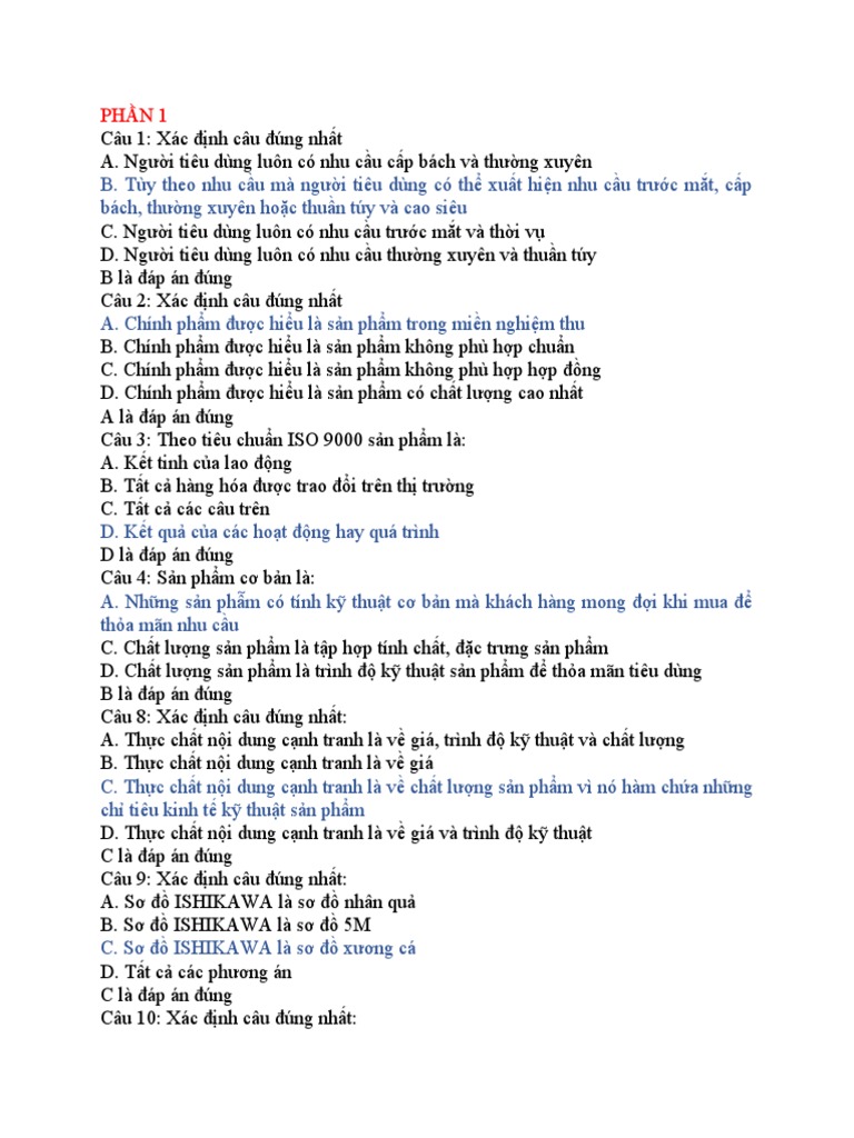 QTCL TracNghiem | PDF