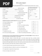 Project - 3 Unit 2 Answer Key and Audio Script | PDF | Space Programs | Flight