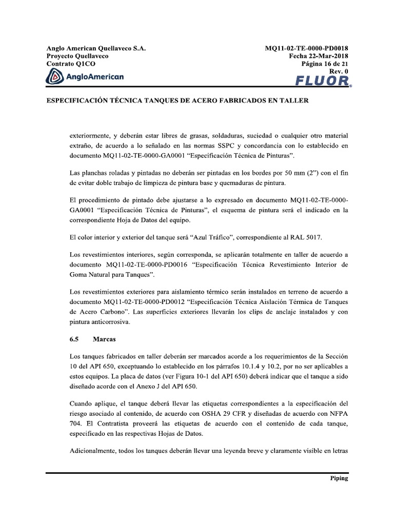 MQ11 02 Te 0000 PD0018 - R0 | PDF