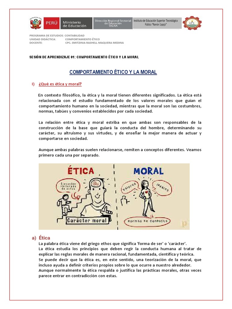 Comprendiendo la diferencia entre ética y moral: un estudio de sus definiciones y aplicaciones ...