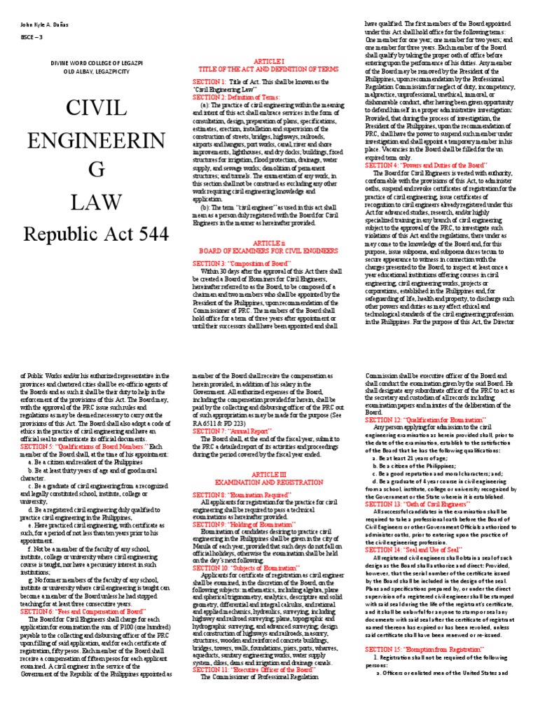 Booklet Dañas | PDF | Engineer | Civil Engineering