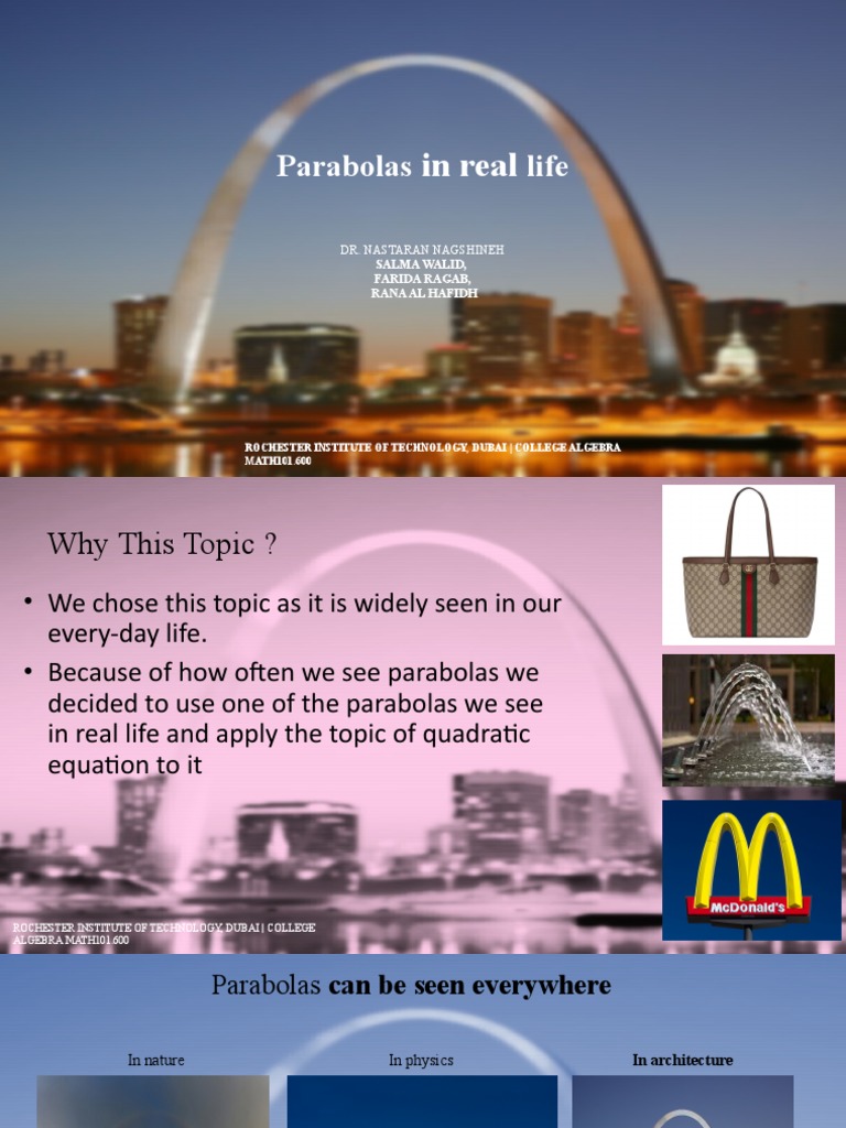 Project Slides | PDF | Quadratic Equation | Equations