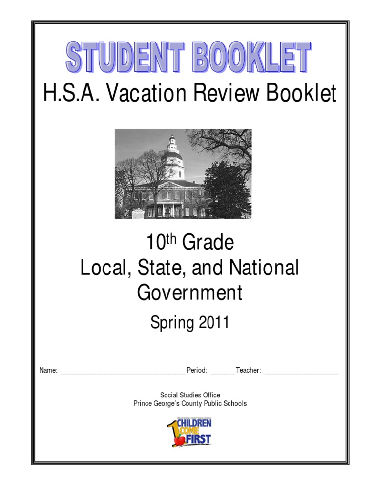 SocialStudies LSN STUDENT springVacationBooklet2011final | PDF ...