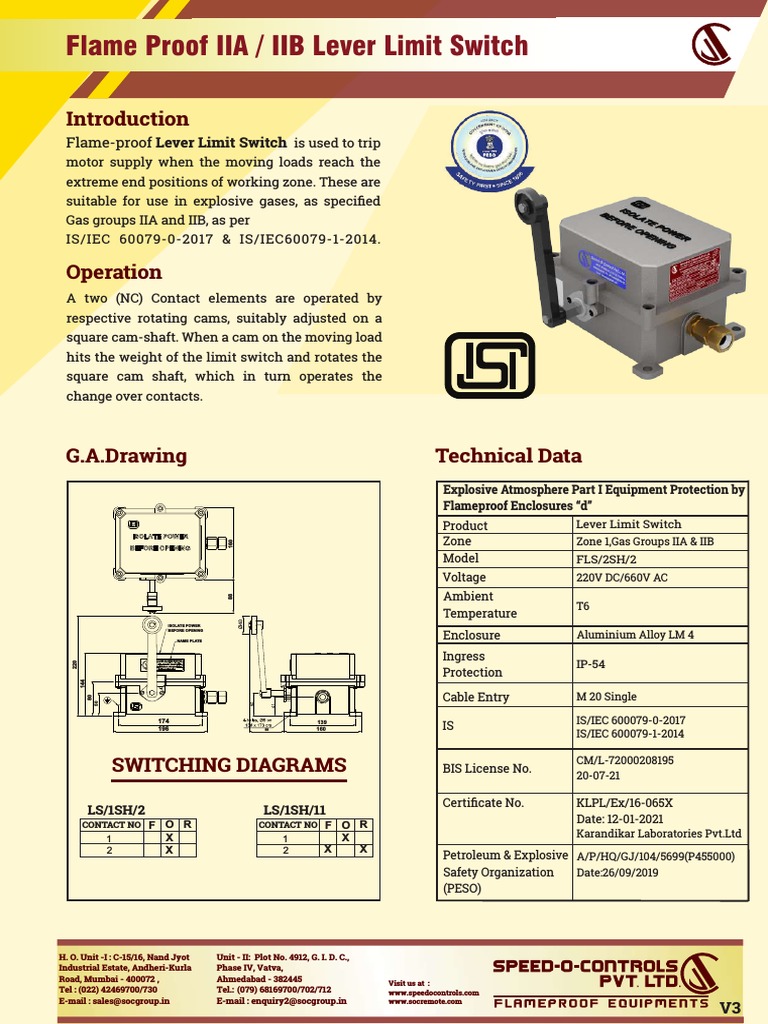Speedocontrol Flp-2-Way-Lever | PDF | Electrical Engineering ...