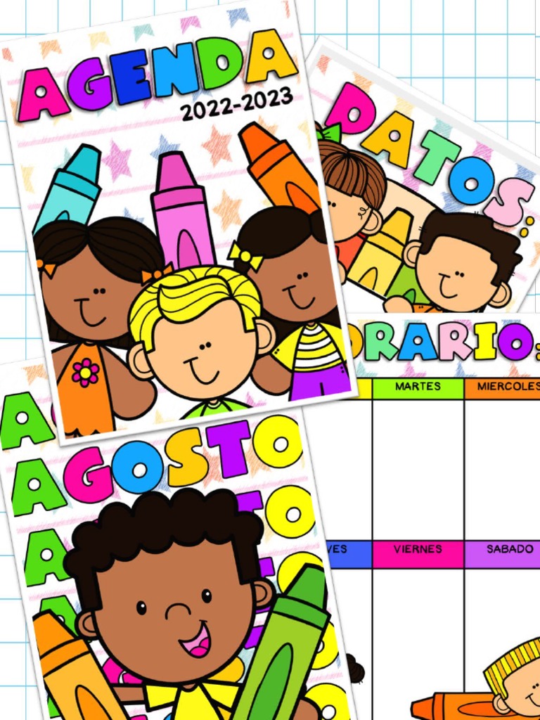 Agenda 2022-2023 Crayolas | PDF