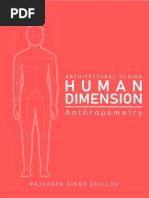 Anthropometry For Interior Design | PDF | Anthropometry | Human Factors And Ergonomics