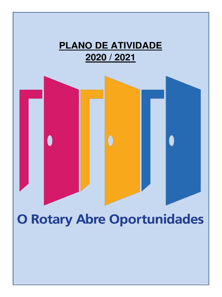 Plano de Atividade 20-21 | PDF