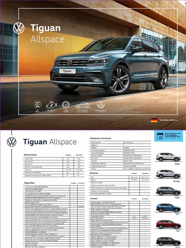 Vw Tiguan Allspace Preisliste 2019 Pdf